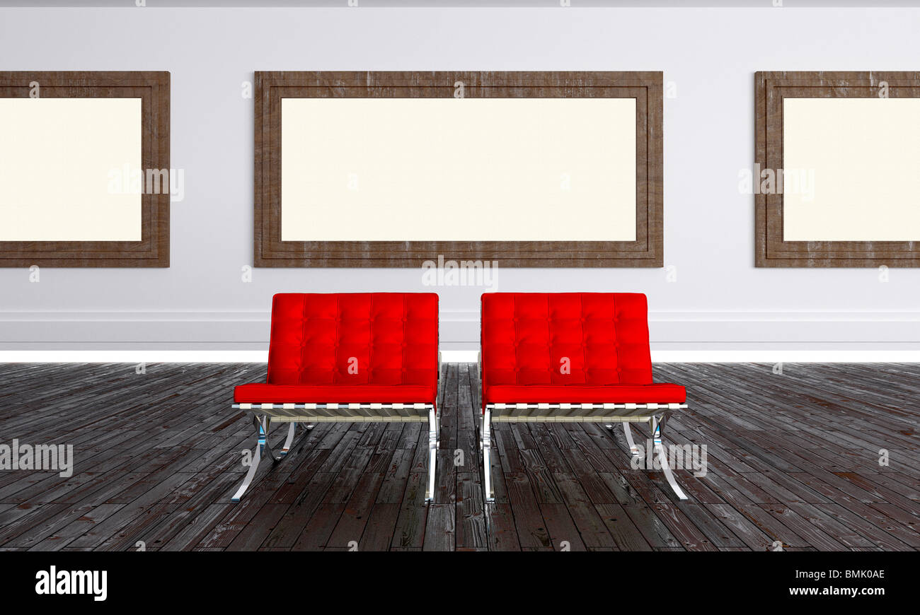 Empty art gallery hi-res stock photography and images - Alamy