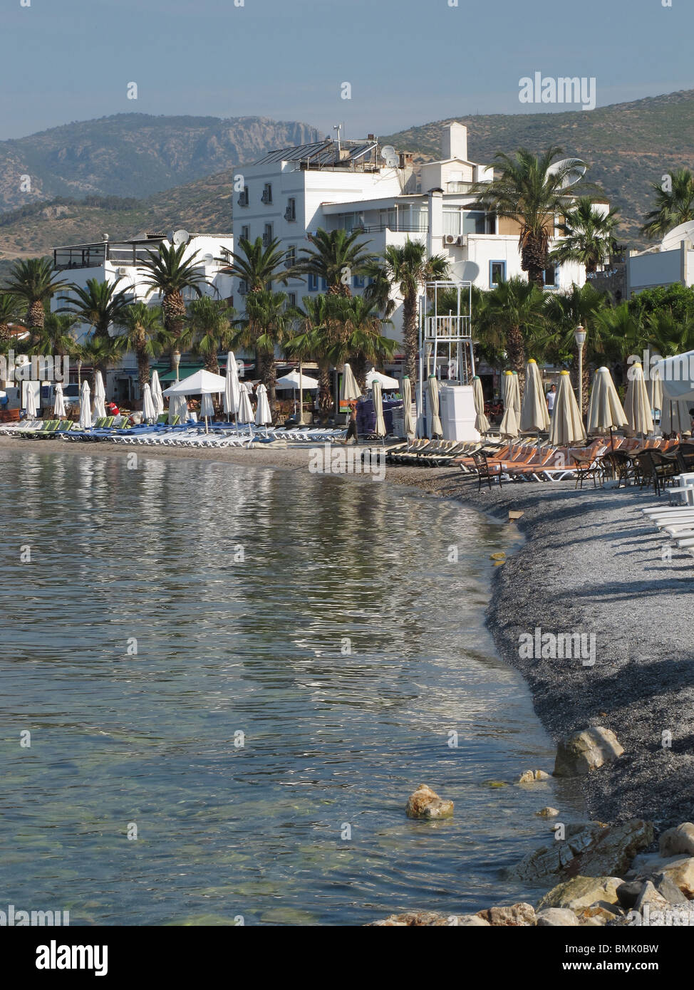 Bodrum Coast at the summer, Bodrum is the famous touristic place of ...