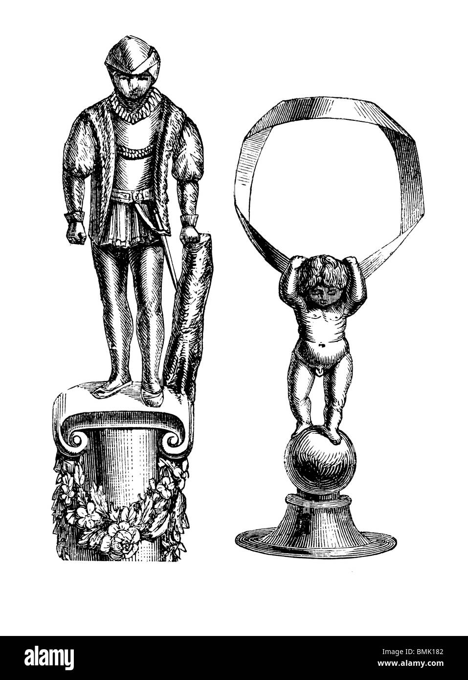 Ornamented decorated Cut Out Stock Images & Pictures - Alamy