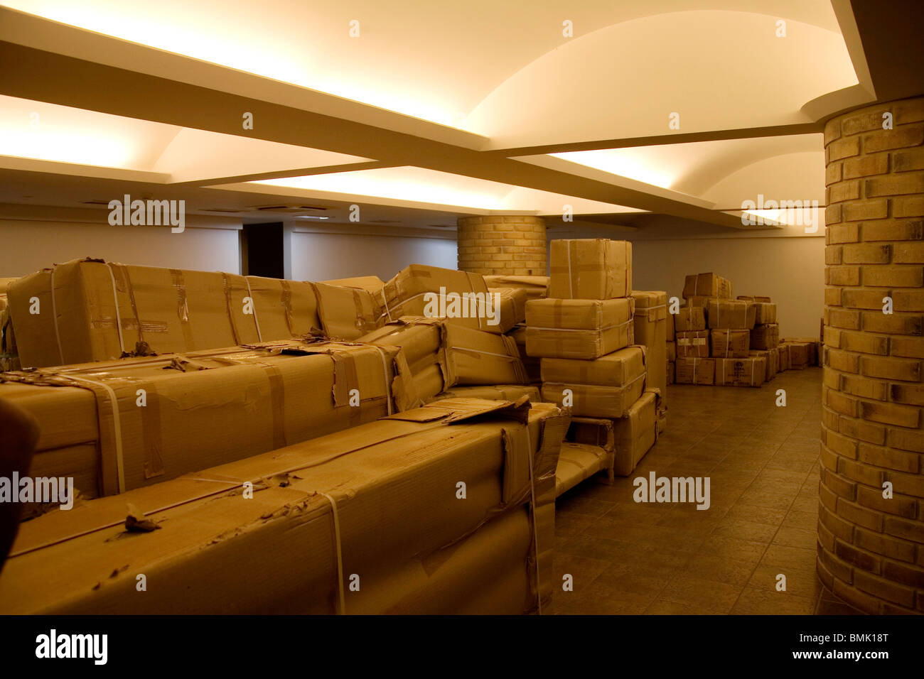 Packed in india hi-res stock photography and images - Alamy