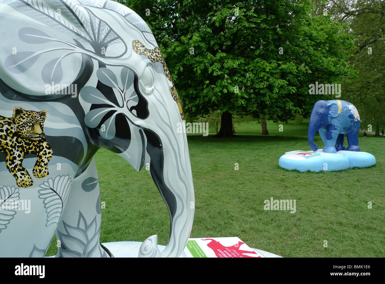 Elephant Parade London Stock Photo - Alamy