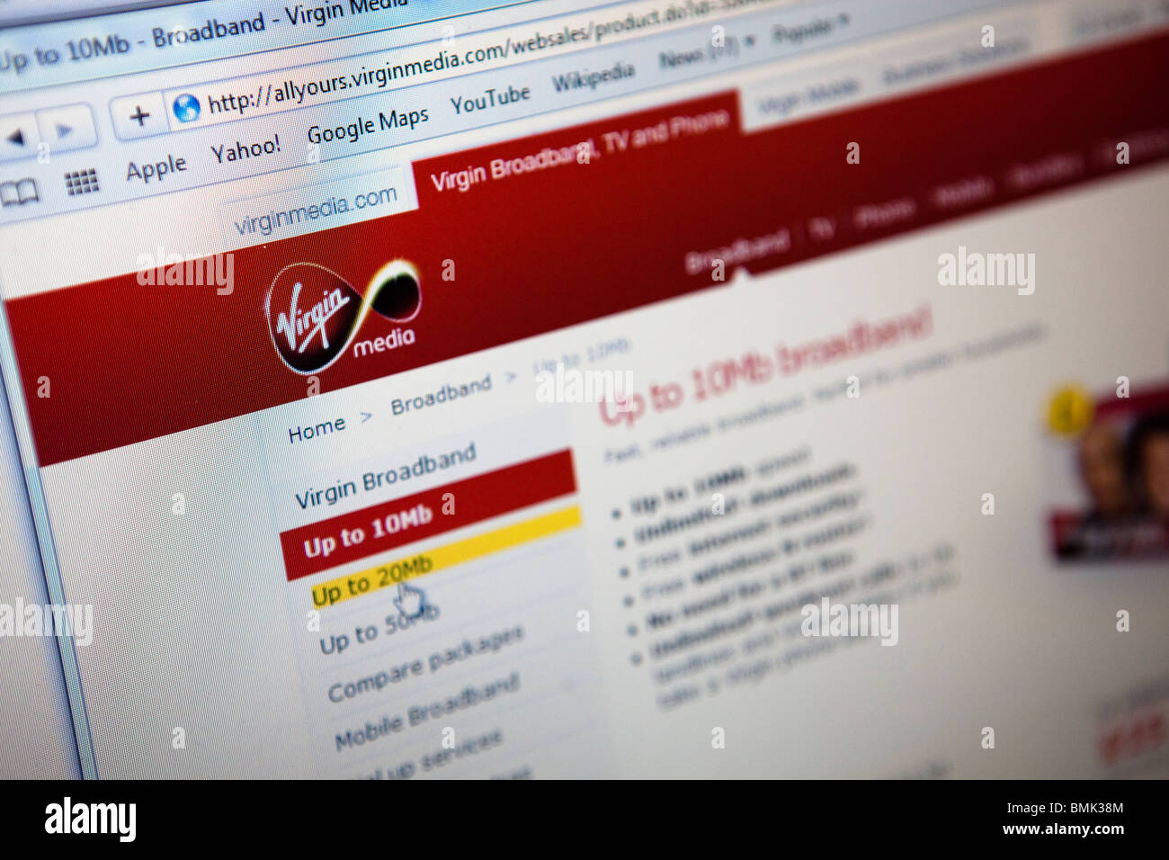 Virgin Media Broadband High Resolution Stock Photography and Images - Alamy