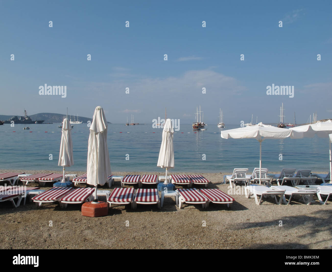 Bodrum Coast at the summer, Bodrum is the famous touristic place of ...