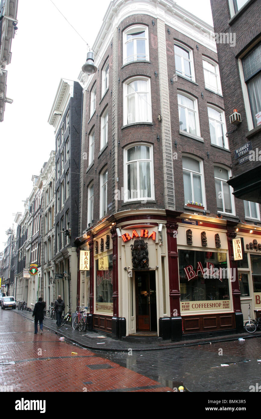 Coffeeshop in Amsterdam, Netherlands ( Holland ). Europe Stock Photo ...