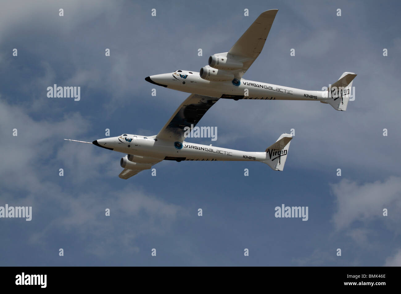 White Knight Two, the mothership Stock Photo - Alamy