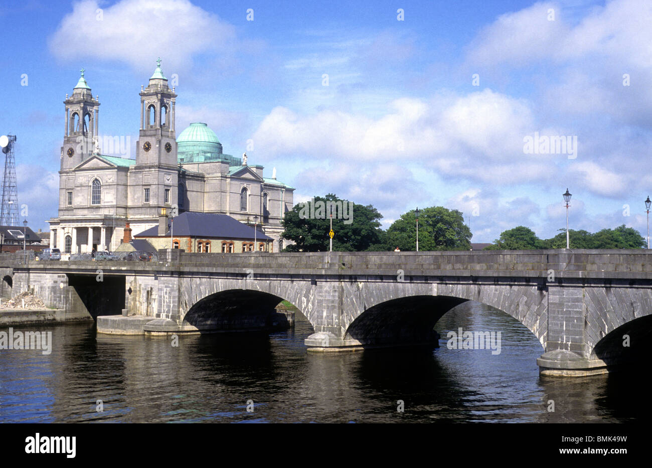 Athlone Cathedral, County Westmeath, Ireland, River Shannon Eire Irish ...