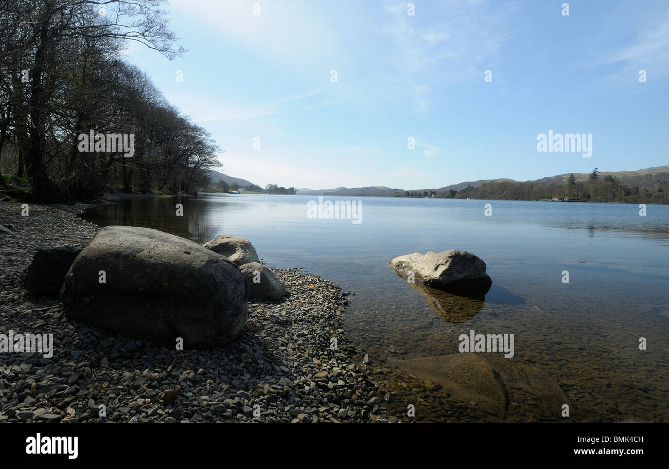 Coniston water cumbria uk Stock Photo - Alamy