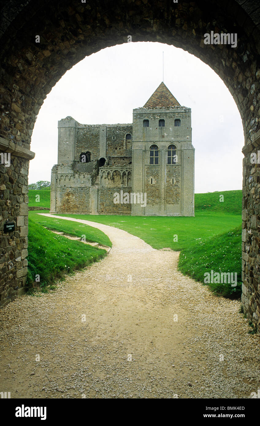 Castle Rising Castle, Norfolk, England, UK The Keep and Gatehouse ...