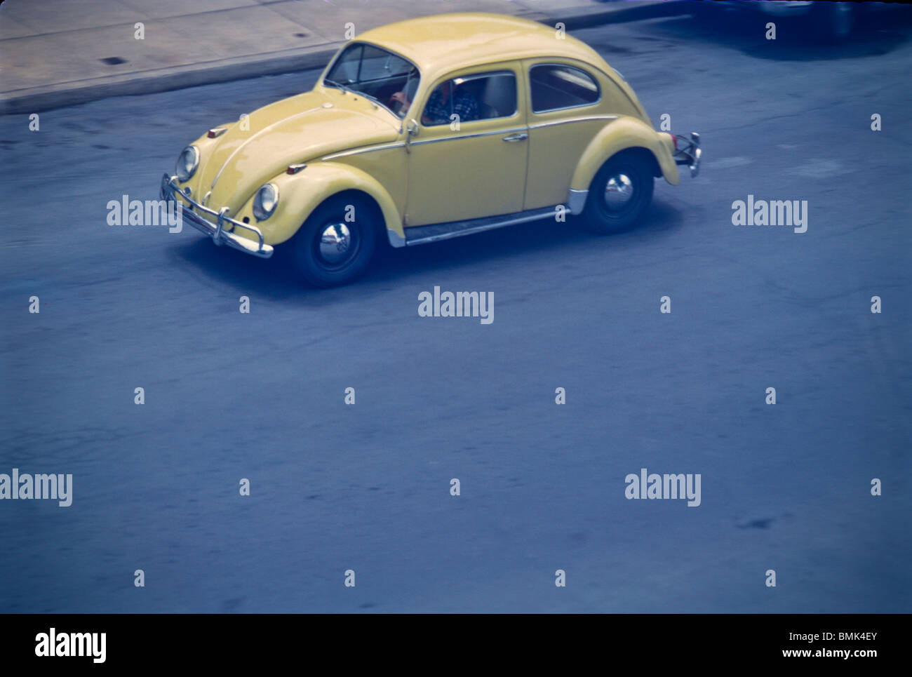 Yellow beetle car hi-res stock photography and images - Alamy