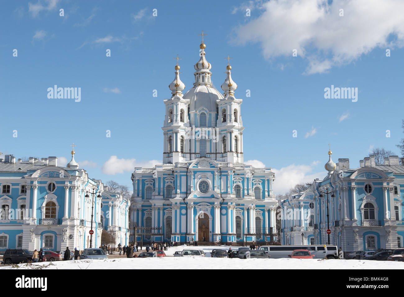 Smolny cathedral hi-res stock photography and images - Alamy