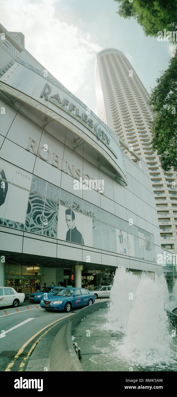 Raffles City Shopping Centre Singapore Stock Photo - Alamy