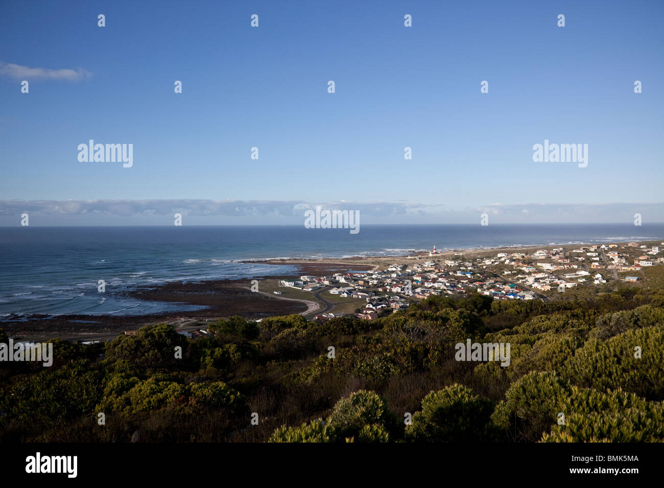 Cape Agulhas, L'Agulhas, the most southerly point in South Africa Stock ...