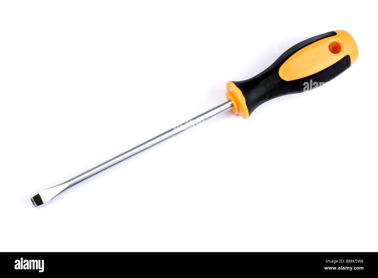 Screwdriver on white background Stock Photo - Alamy