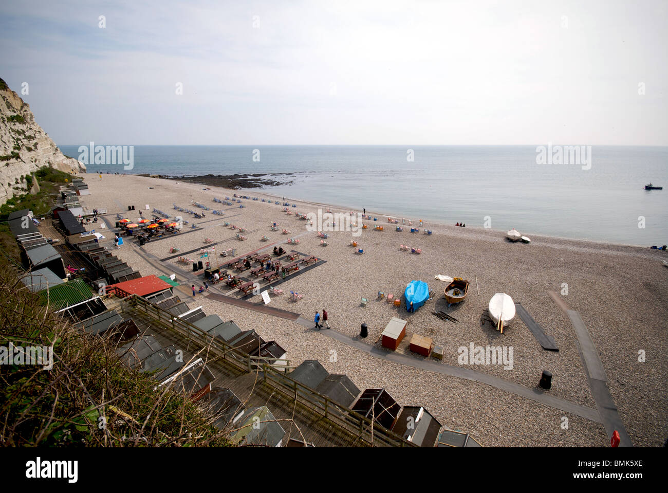 Beer Dorset UK Beach Stock Photo - Alamy