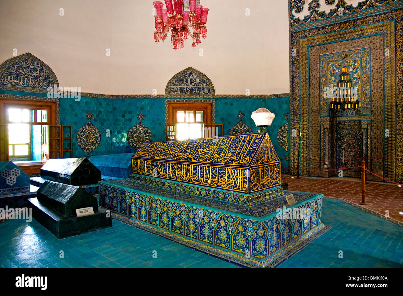 Yesil Cami Green Mosque Bursa Turkey Turkish Islam Stock Photo ...