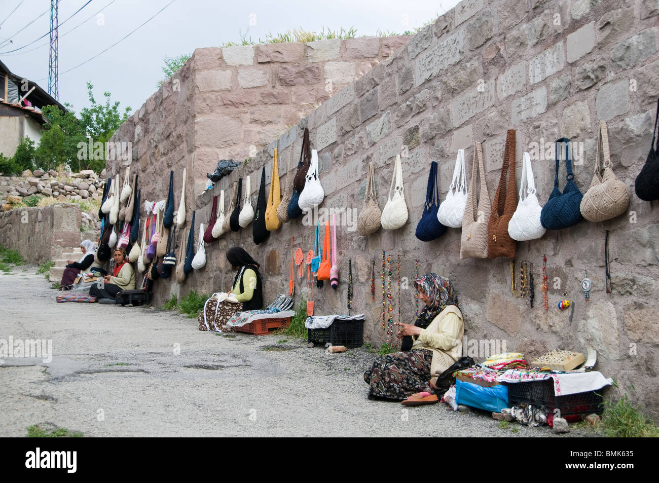 Old Ankara Turkey Citadel town city Turkish Market Stock Photo - Alamy