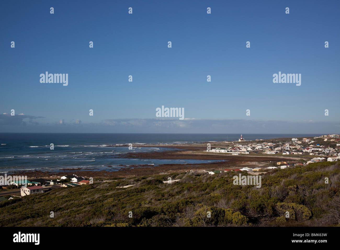Cape Agulhas, L'Agulhas, the most southerly point in South Africa Stock ...