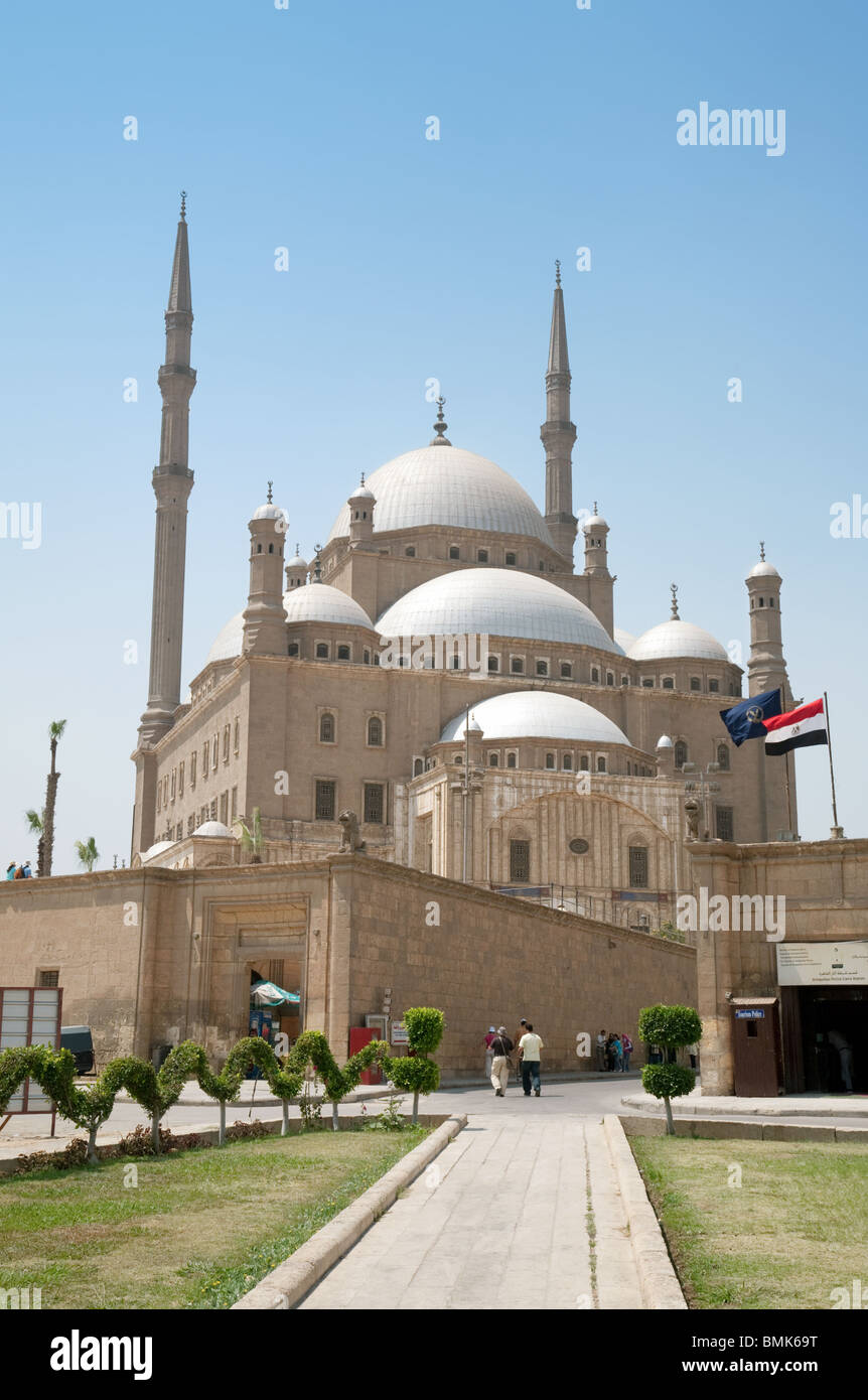 The Muhammad Ali Mosque, the Islamic Quarter, cairo, Egypt Stock Photo ...