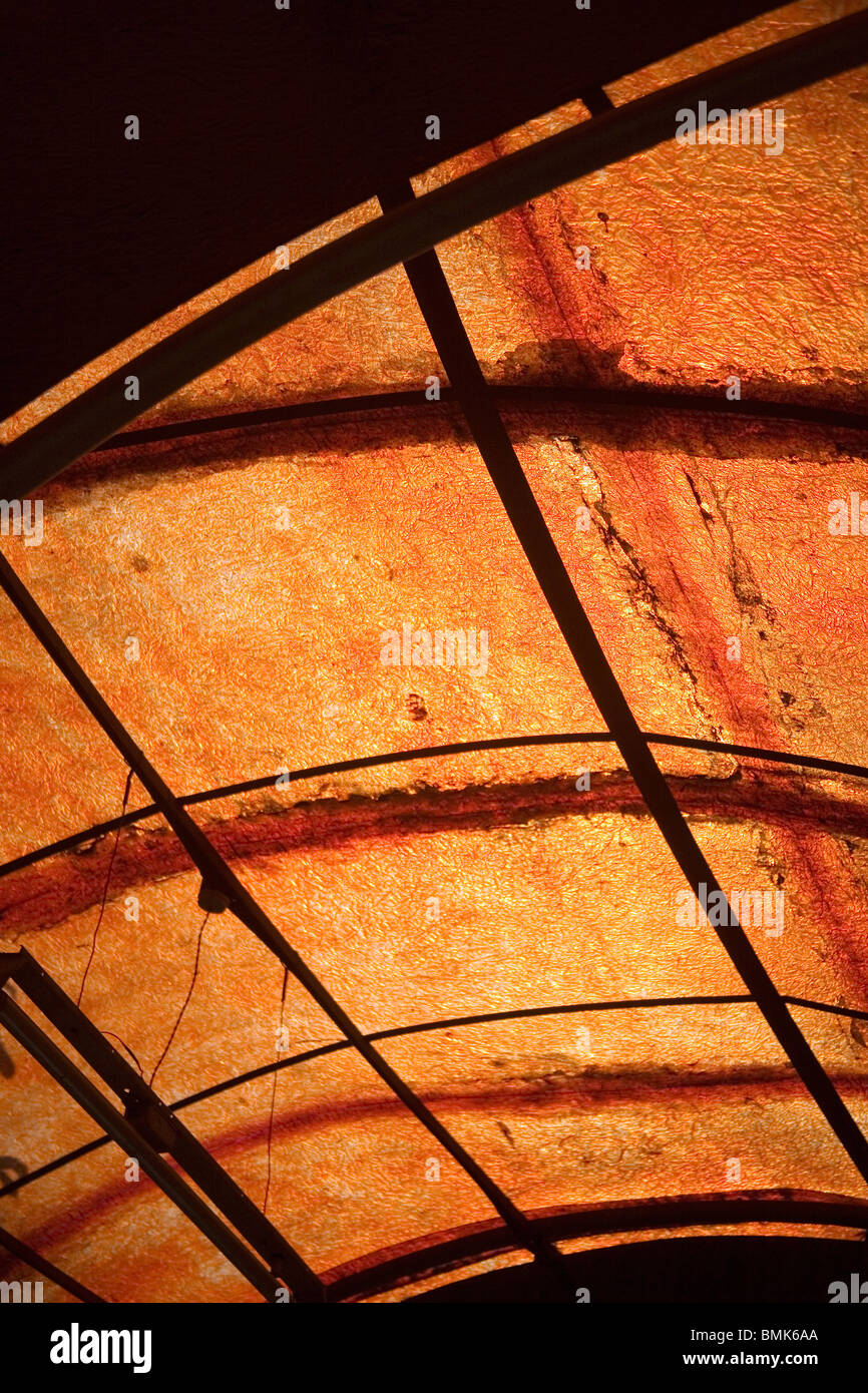 Orange color roof in Amusement park Tikuji ni wadi ; Bombay Mumbai ...