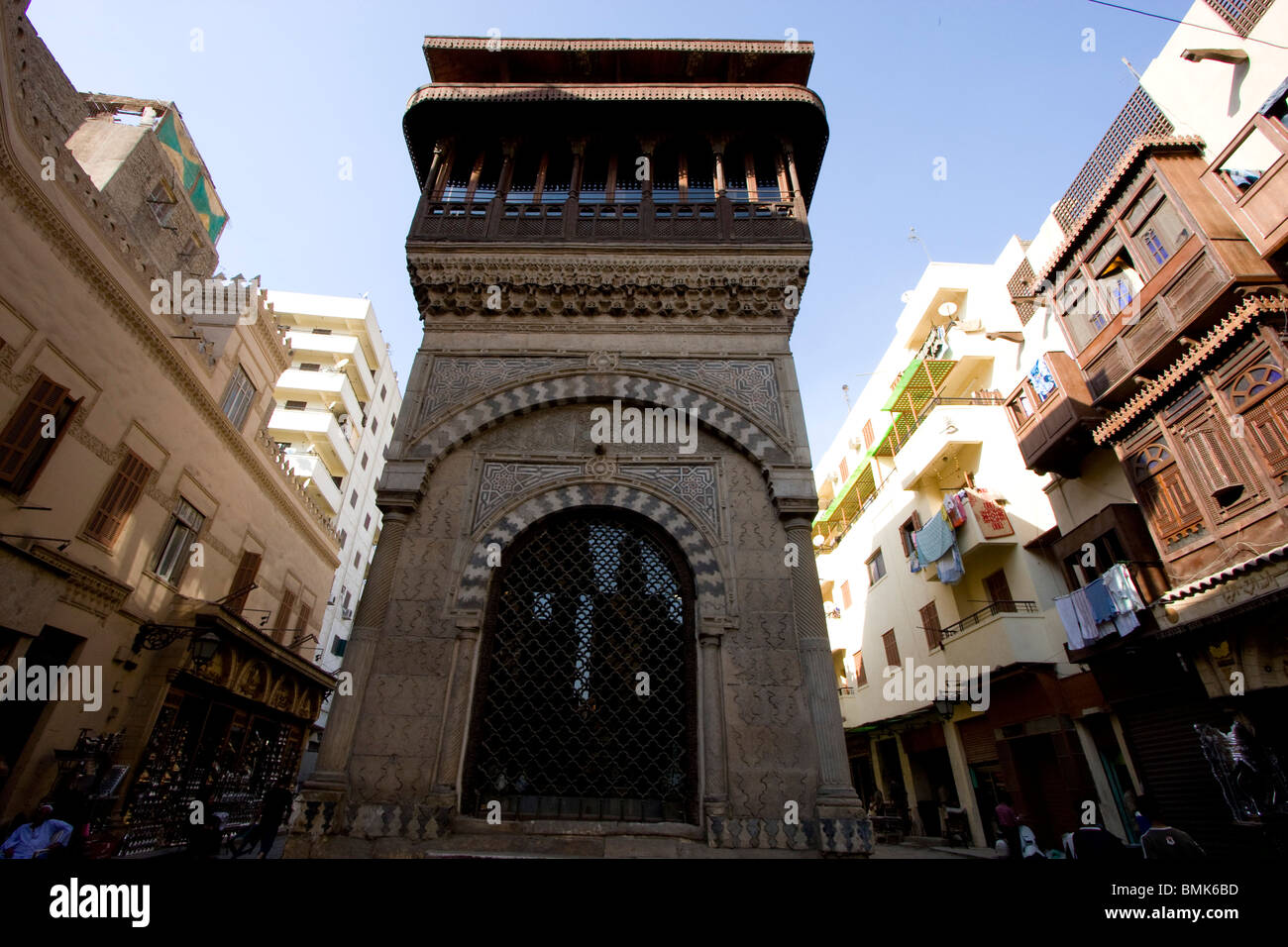 Sabil-Kuttab of Abdel Katkhuda, Cairo, Al Qahirah, Egypt Stock Photo ...