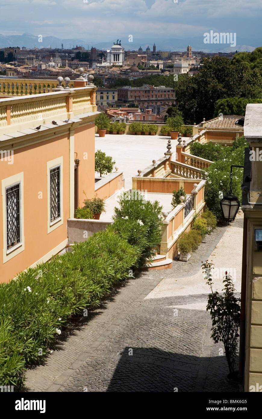 Gianicolo terrace hi-res stock photography and images - Alamy