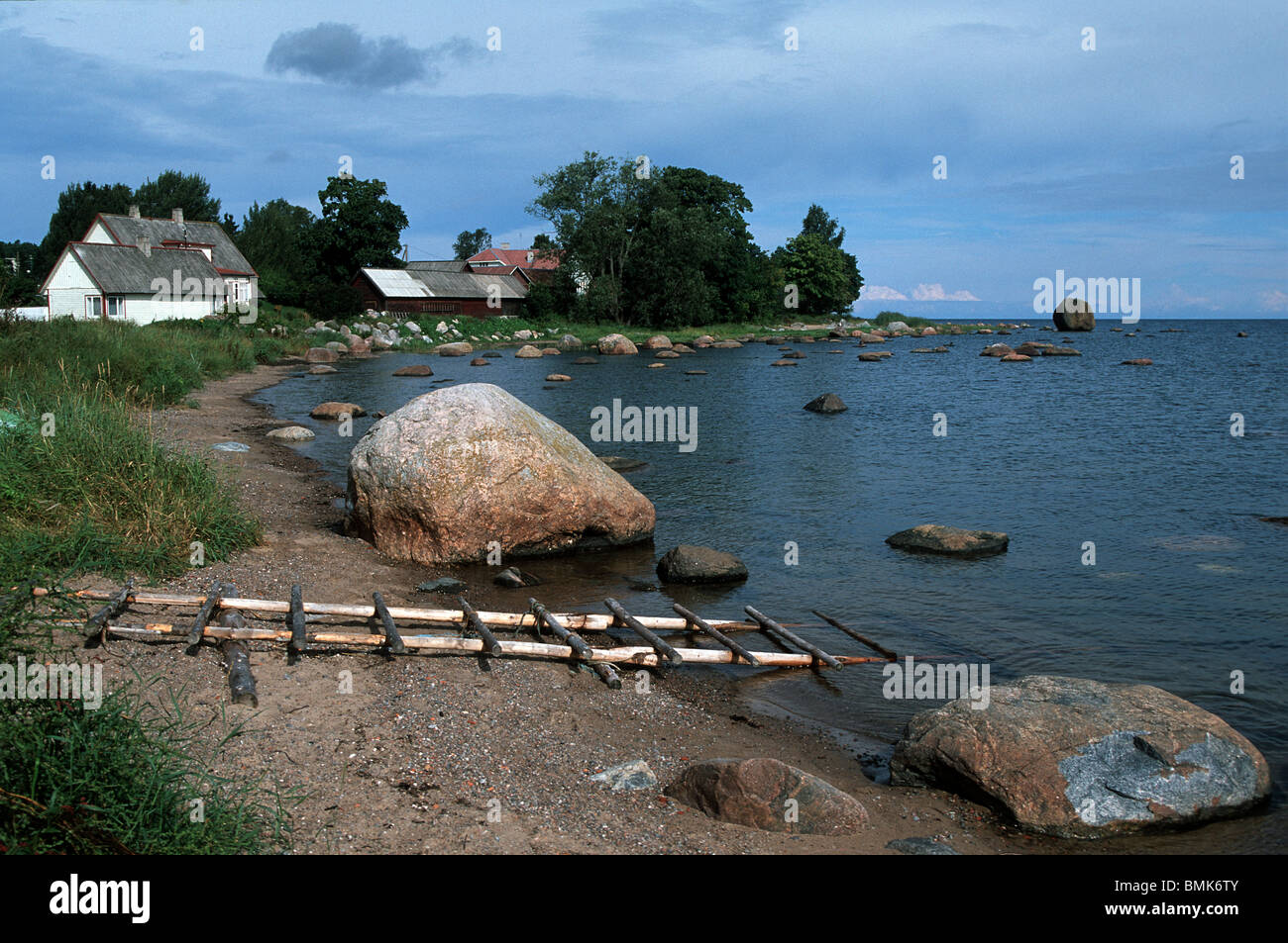 Estonia,Lahemaa National Park,Kasmu,Gulf of Finland,Baltic cost,typical ...