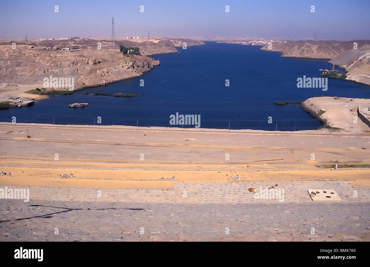 Aswan High Dam, Aswan, Egypt Stock Photo - Alamy