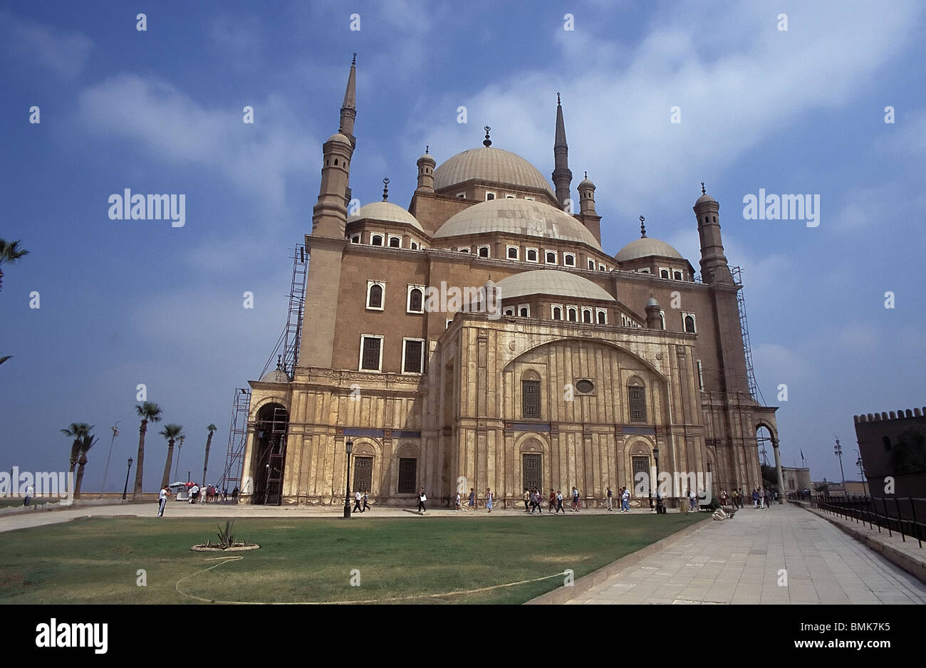 Mohammed Ali Mosque at the Citadel of Cairo, Al Qahirah, Egypt Stock ...