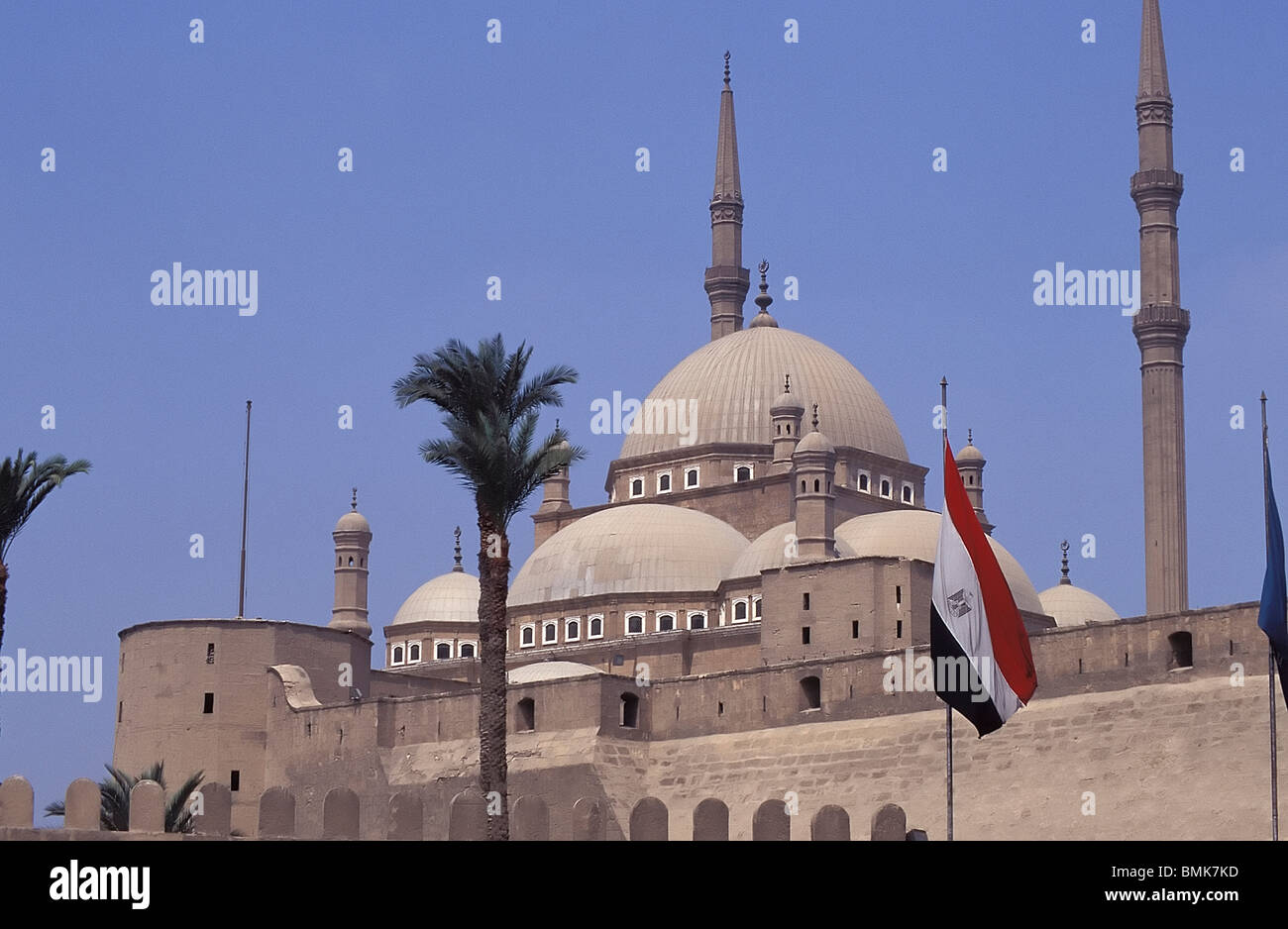 Mohammed Ali Mosque at the Citadel of Cairo, Al Qahirah, Egypt Stock ...