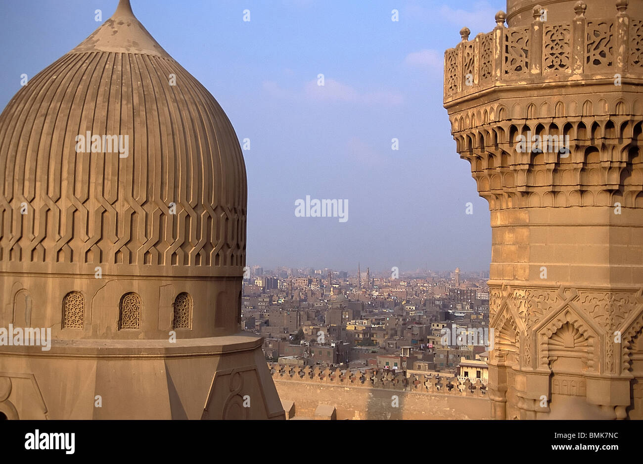 Dome and minaret of the Al-Rifa'i Mosque, Cairo, Al Qahirah, Egypt ...