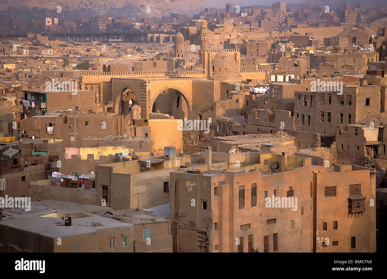 Panorama of old Cairo, Al Qahirah, Egypt Stock Photo - Alamy