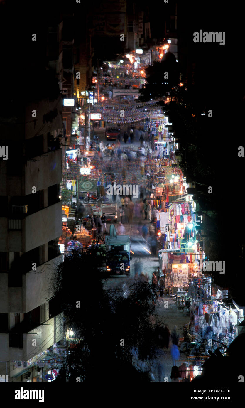 Egypt, Upper Egypt, Aswan. Aswan market, Sharia as-Souk Stock Photo - Alamy