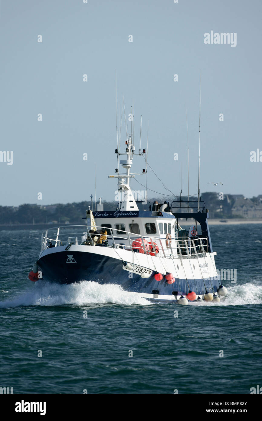 Boat : trawler Stock Photo - Alamy