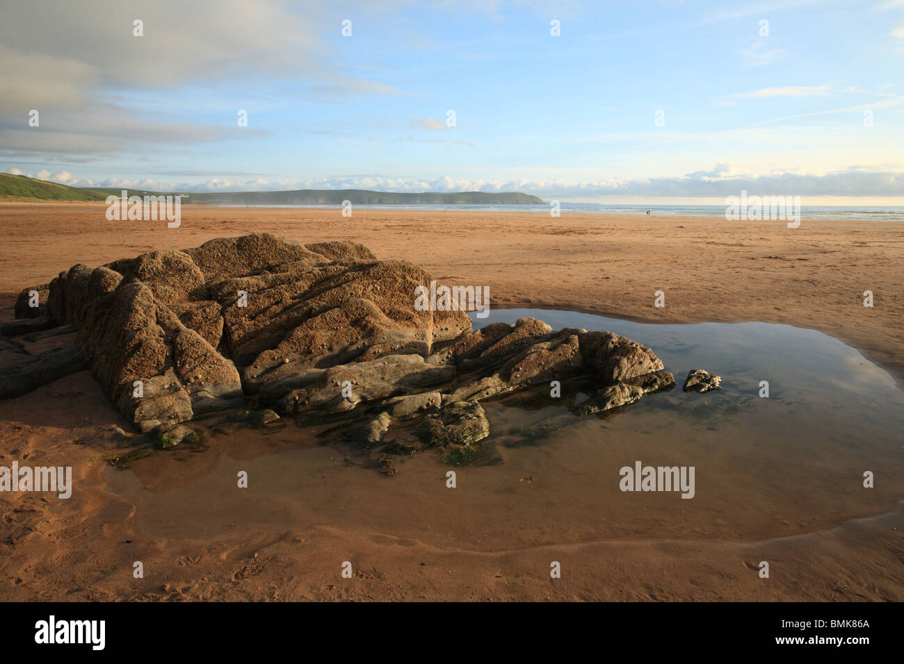 Woolacombe Bay, North Devon, England, UK Stock Photo - Alamy