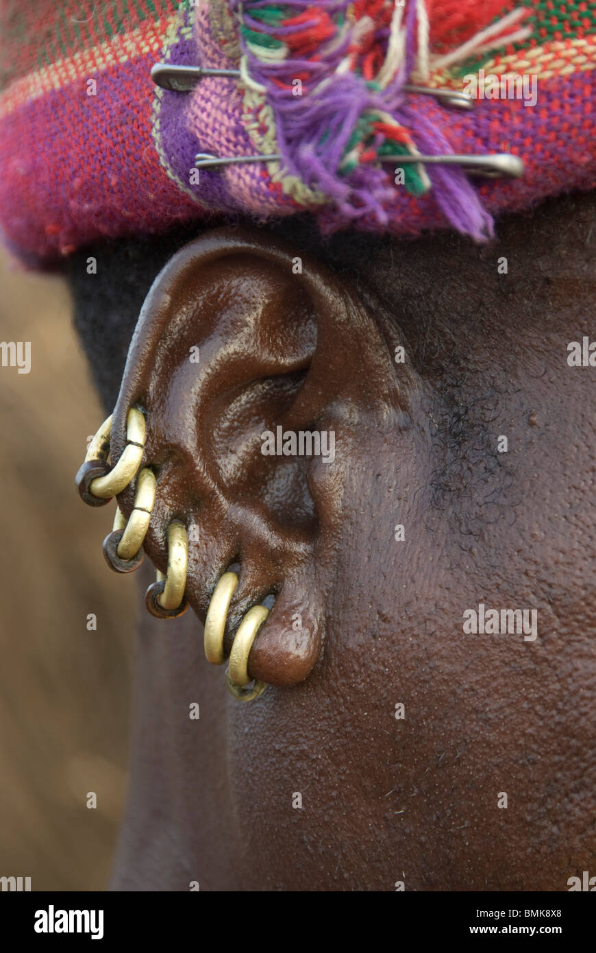 Ethiopia: Lower Omo River Basin Omo Delta Dassenech village of ...