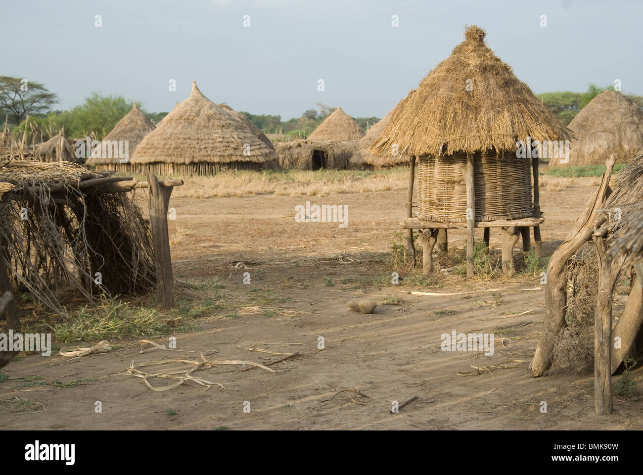 Ethiopia: Lower Omo River Basin, Karo village of Duss, Ethiopia: Lower ...