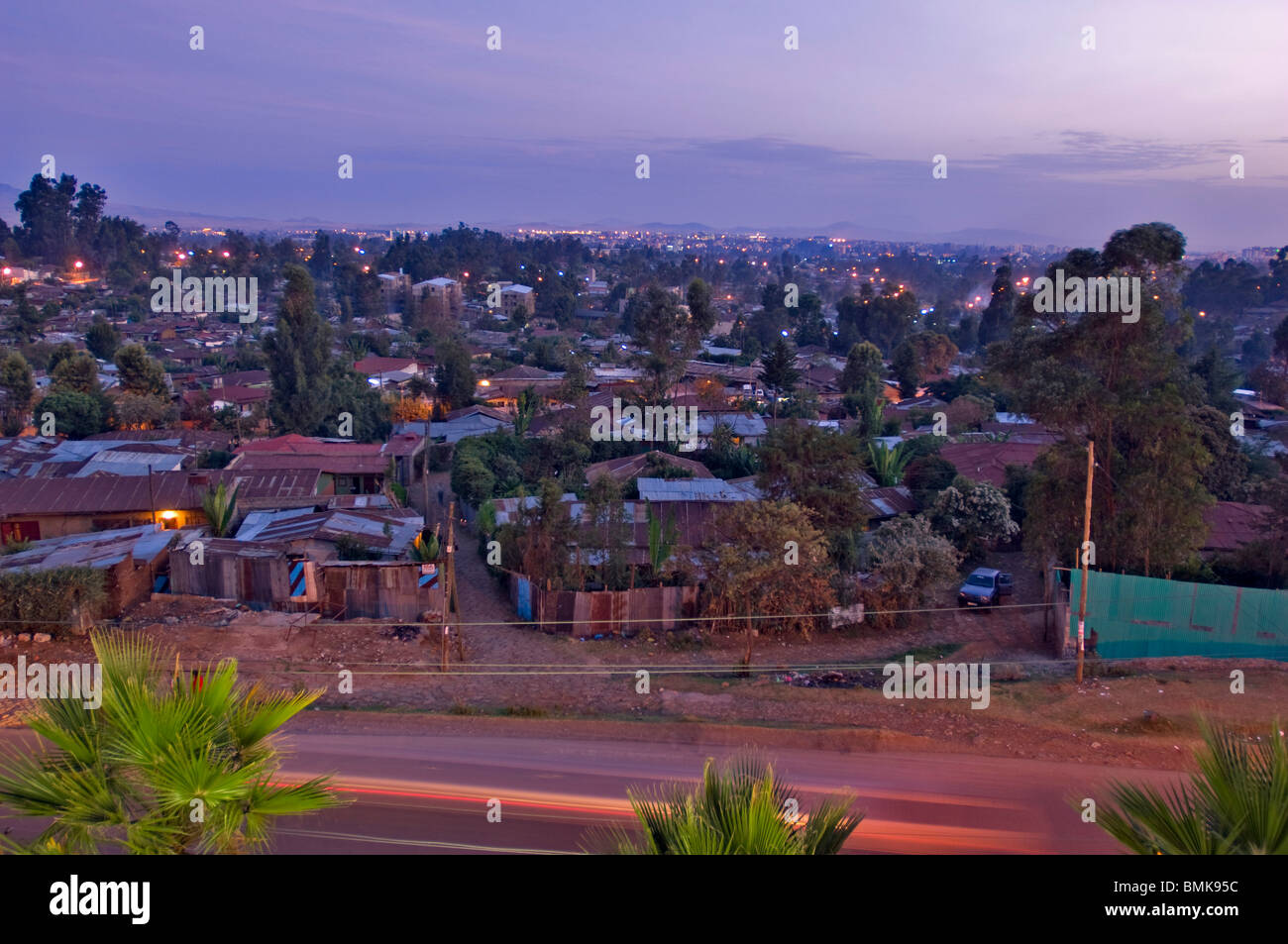 Ethiopia sunset city hi-res stock photography and images - Alamy