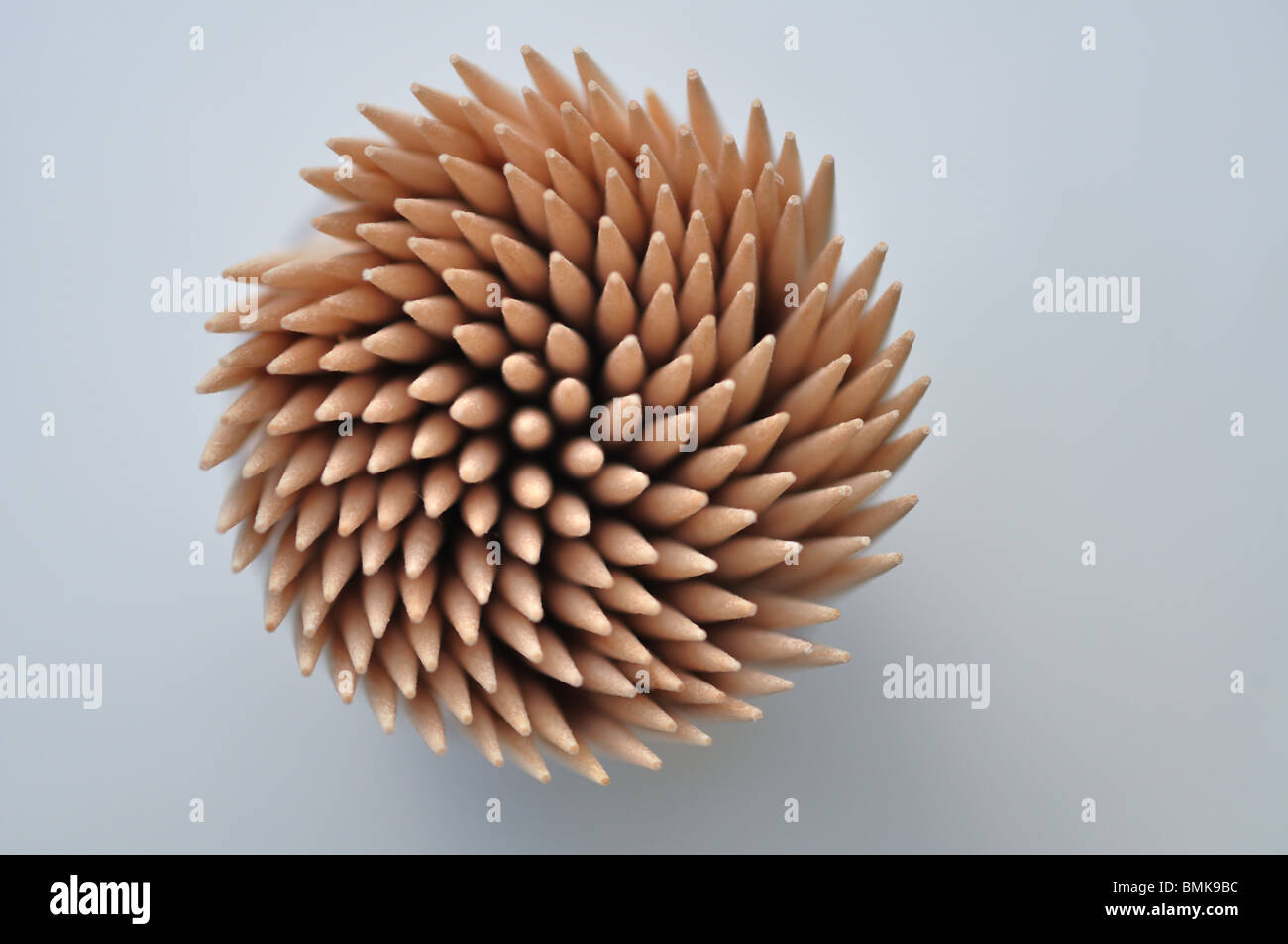 Toothpicks on a white background Stock Photo - Alamy