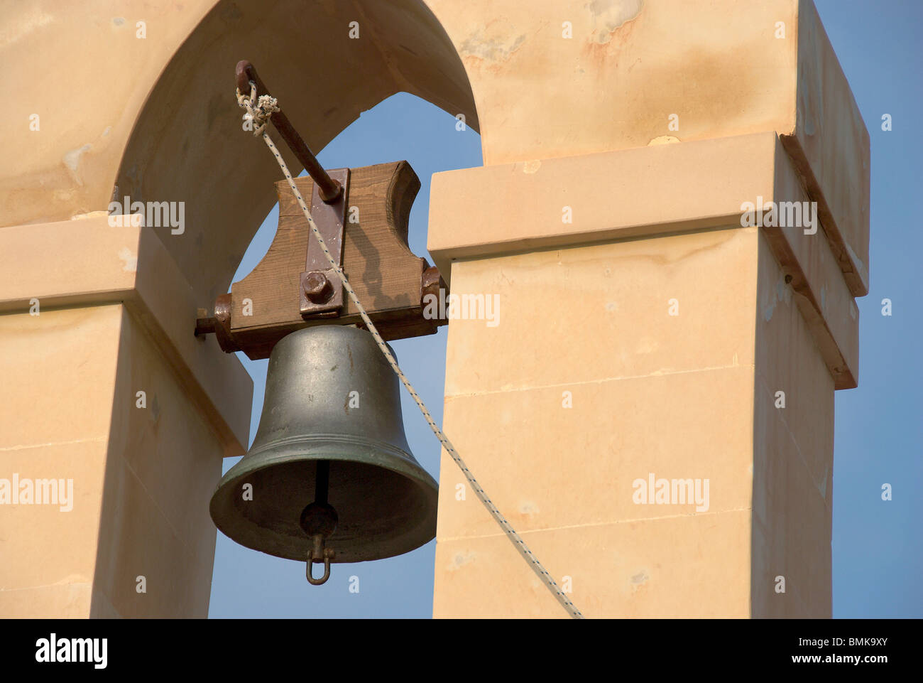 Greek church bell Stock Photo - Alamy