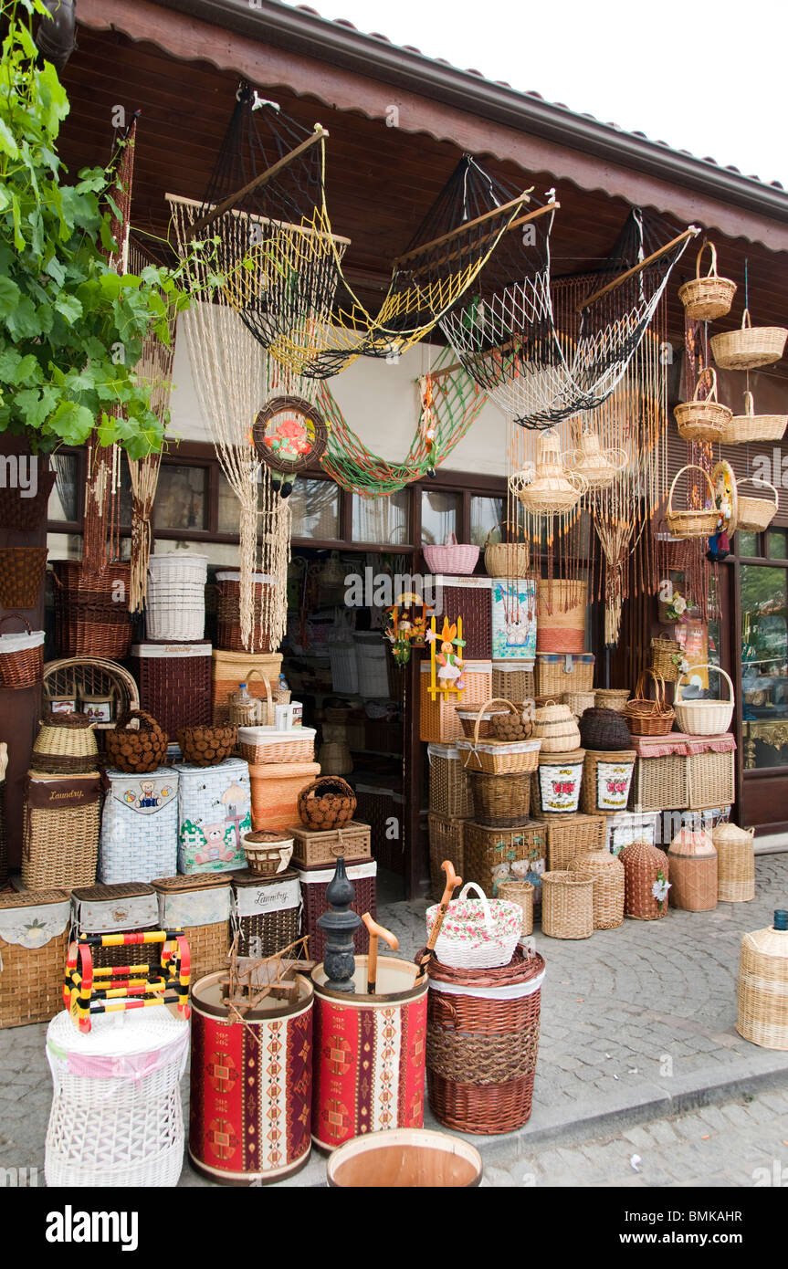 Old Ankara Turkey Citadel town city Turkish Market Stock Photo - Alamy