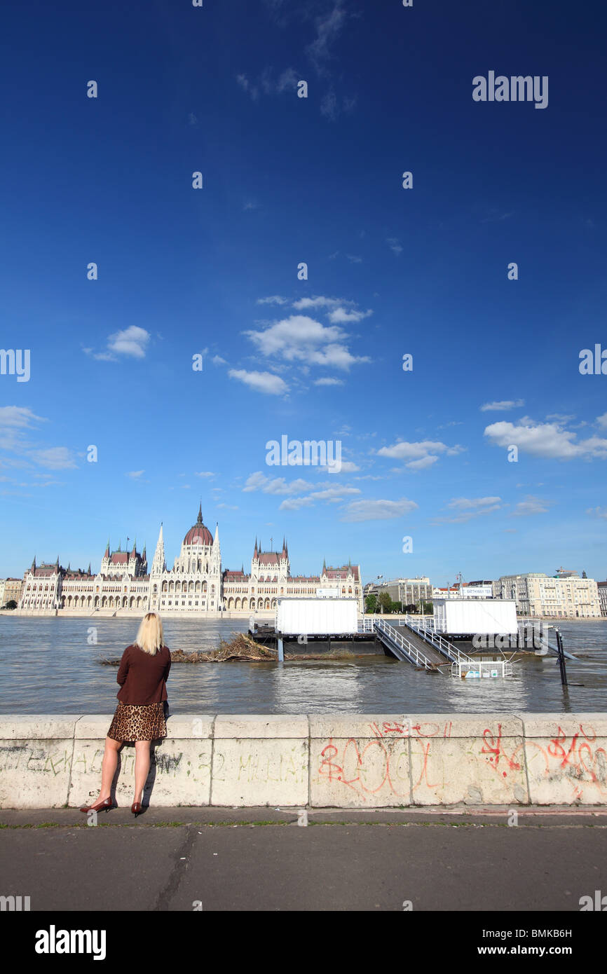 Danube flooding hi-res stock photography and images - Alamy