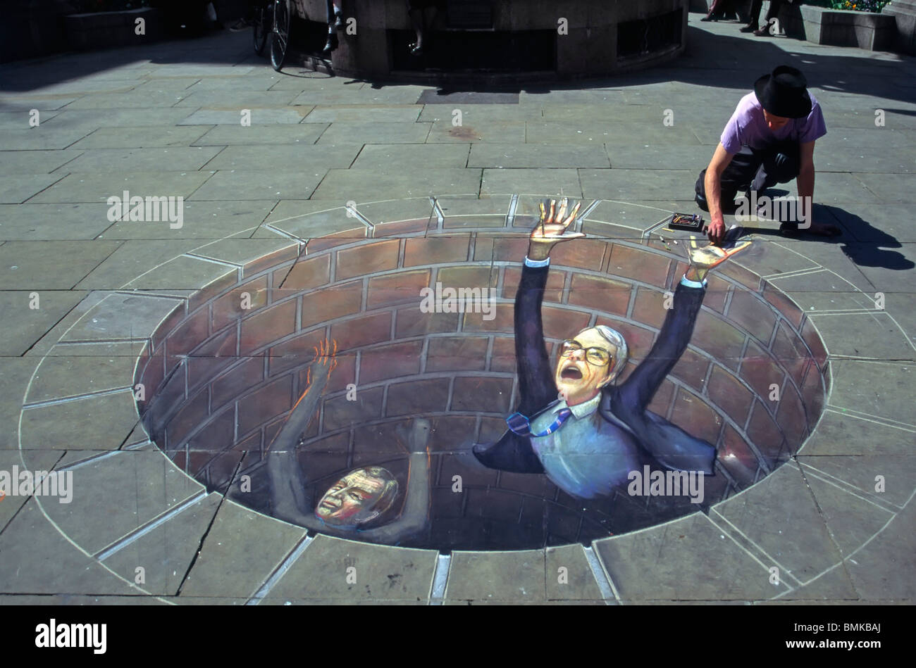 Chalk Optical Illusions