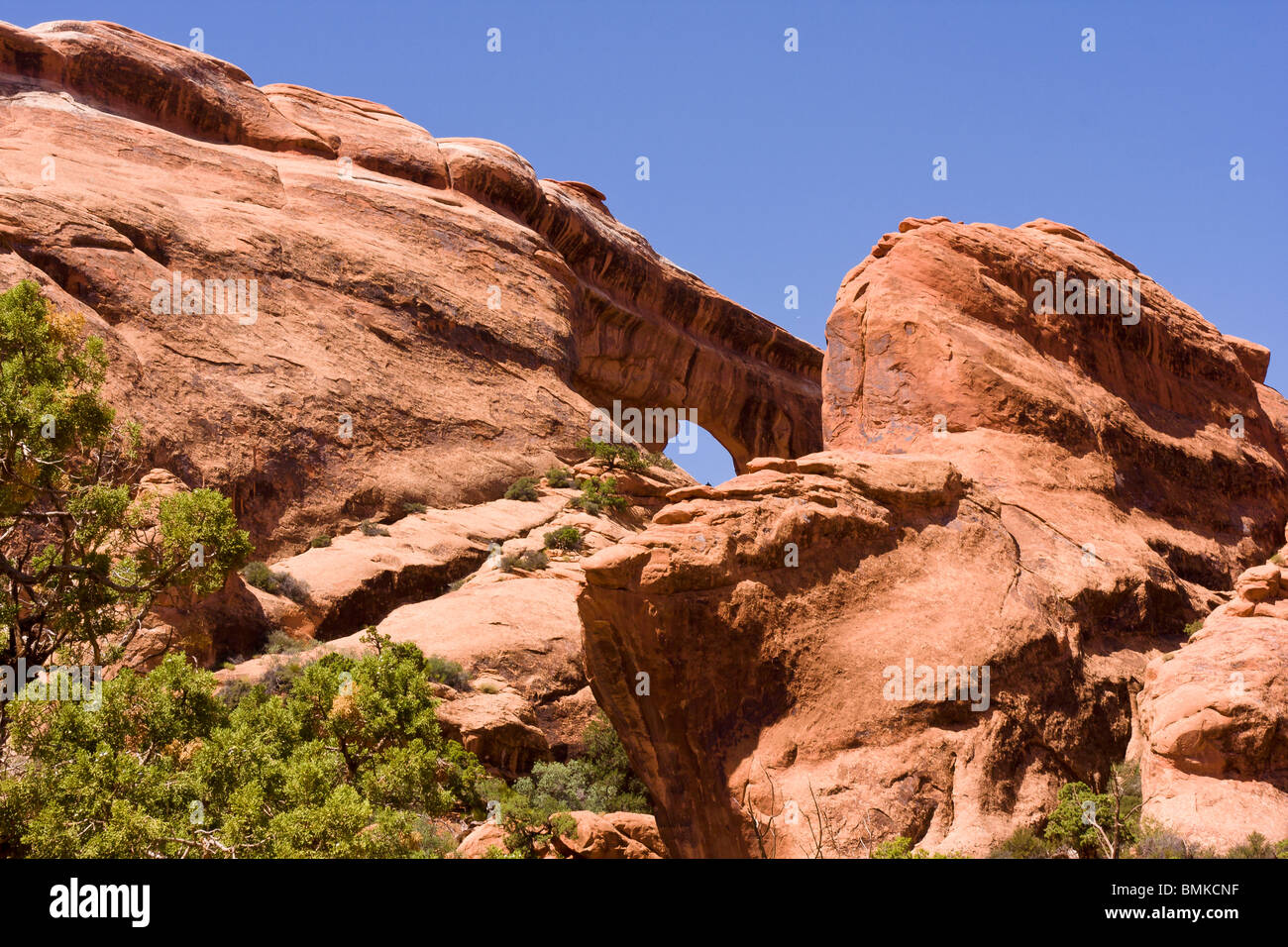 Partition Arch, Arches National Park, Moab, Utah Stock Photo - Alamy