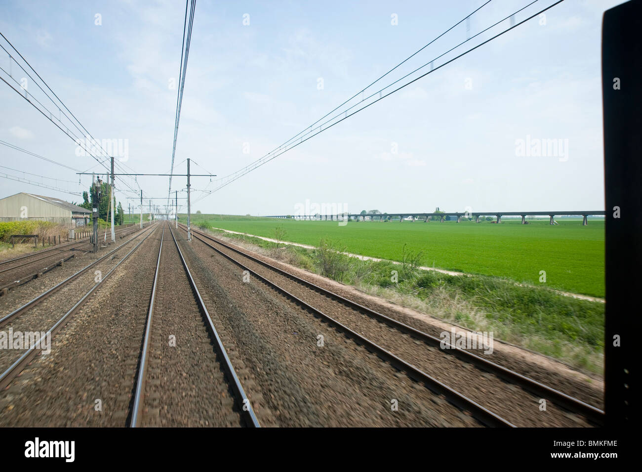 Orleans, Trasse Aerotrain Stock Photo - Alamy