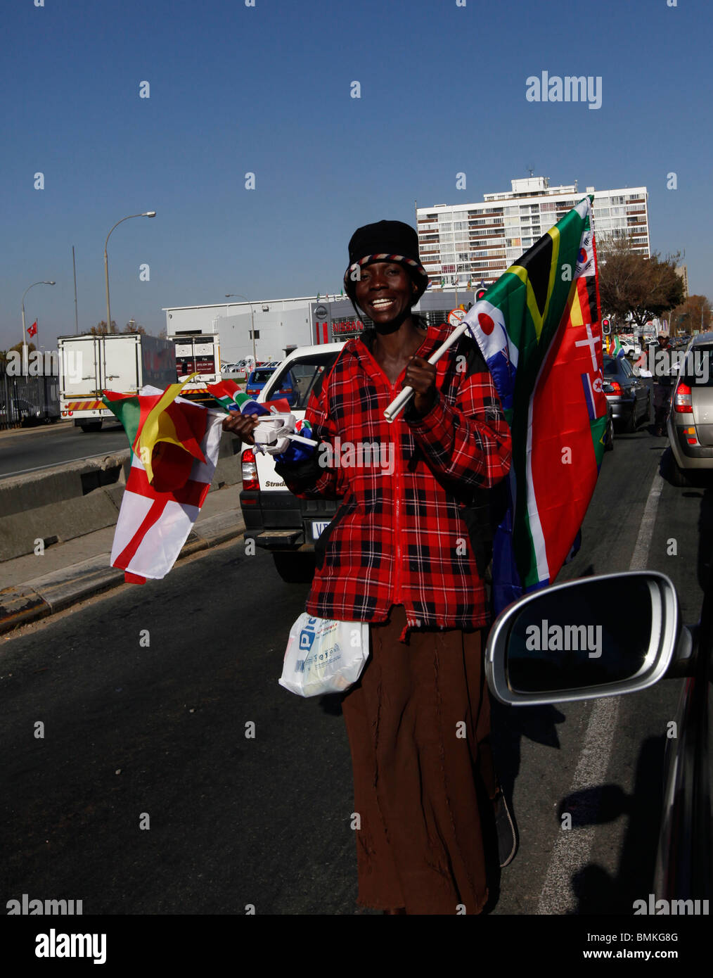 Johannesburg flag hi-res stock photography and images - Alamy