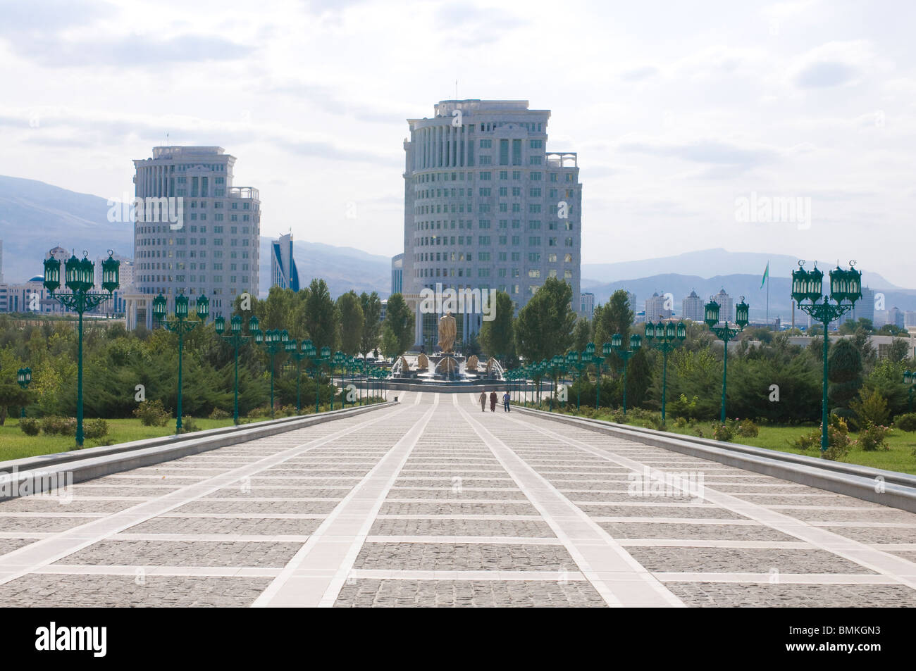Modern buildings in Ashgabad, Turkmenistan Stock Photo - Alamy