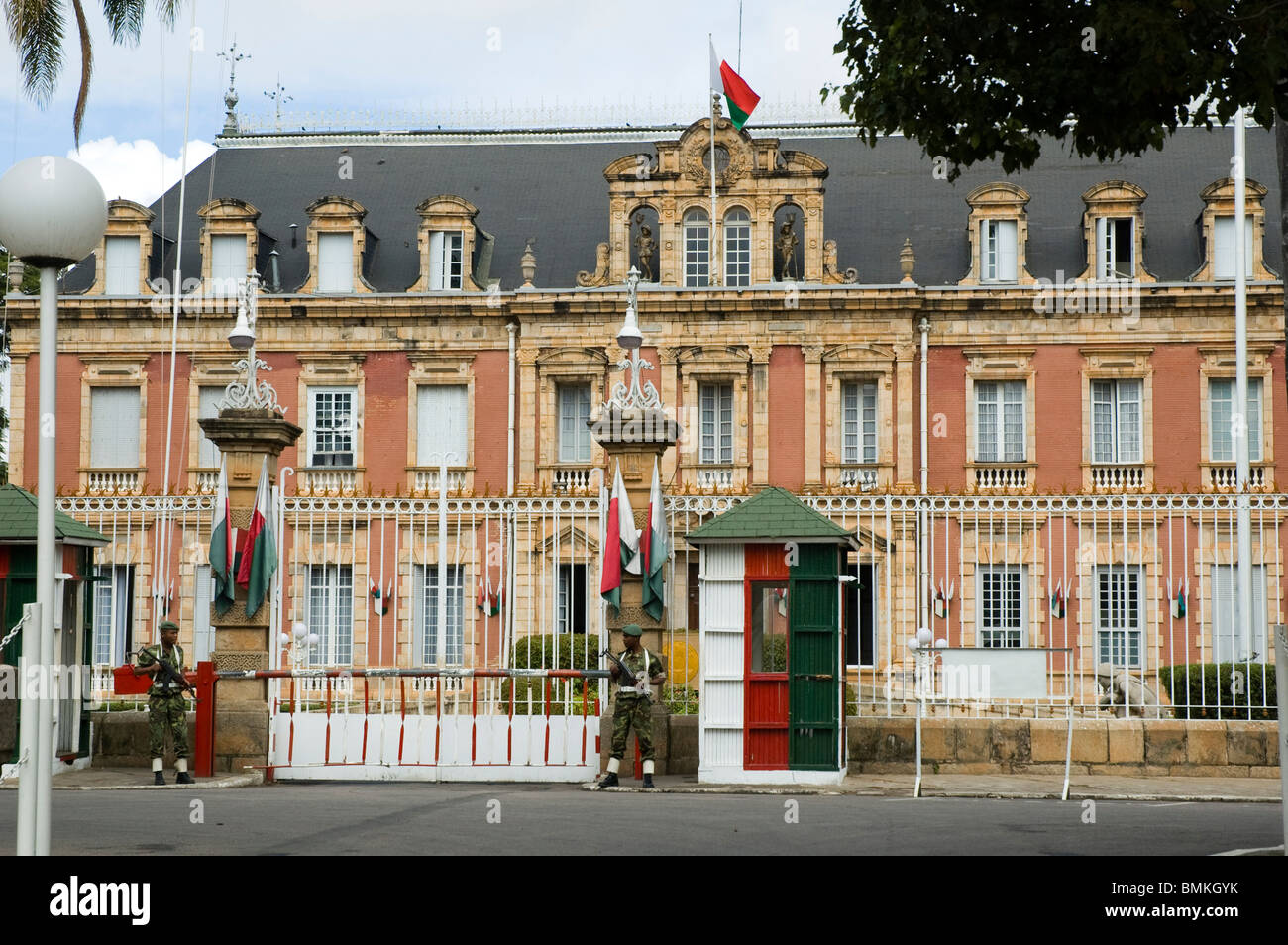 Madagascar, Antananarivo. President's Palace, Antananarivo Stock Photo ...