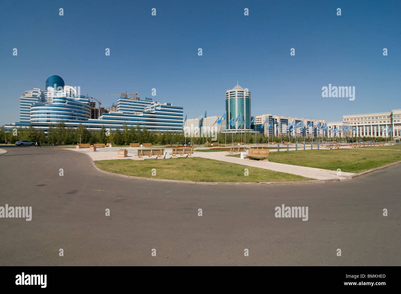 Modern building in astana hi-res stock photography and images - Alamy