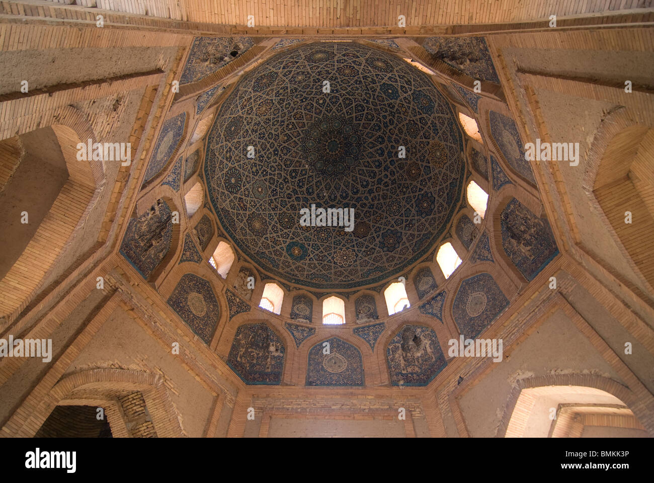 Inside of old mosque. Konye Urgench, Turkmenistan Stock Photo - Alamy