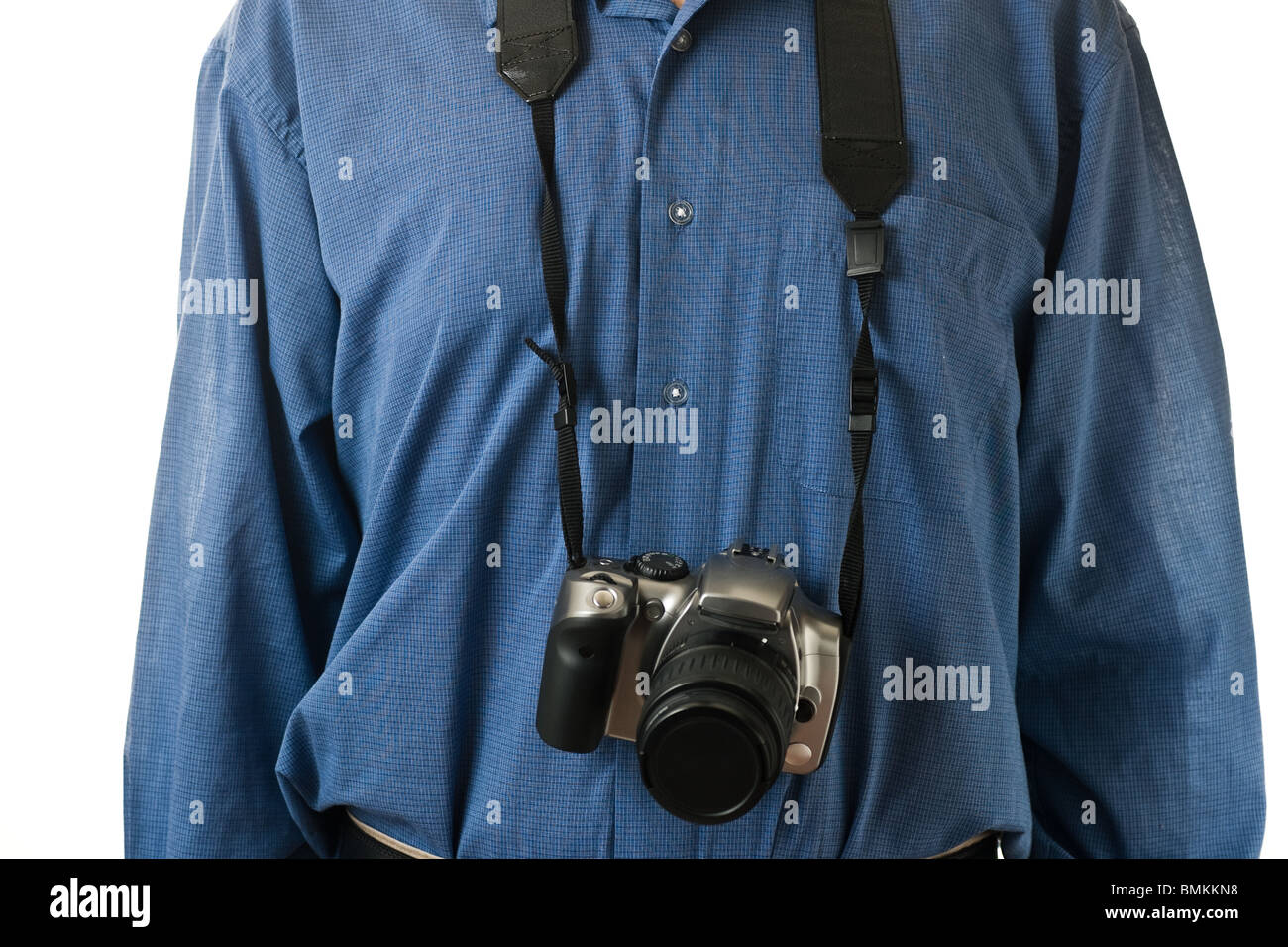 Man wearing a chest strap hi-res stock photography and images - Alamy